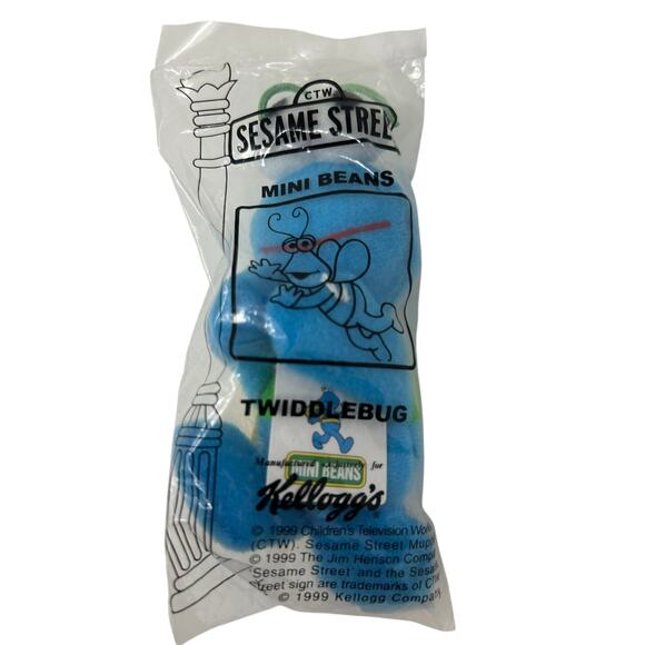 Sesame Street | Toys | Sesame Street Kelloggs 45 Twiddle Bug Mini Bean ...